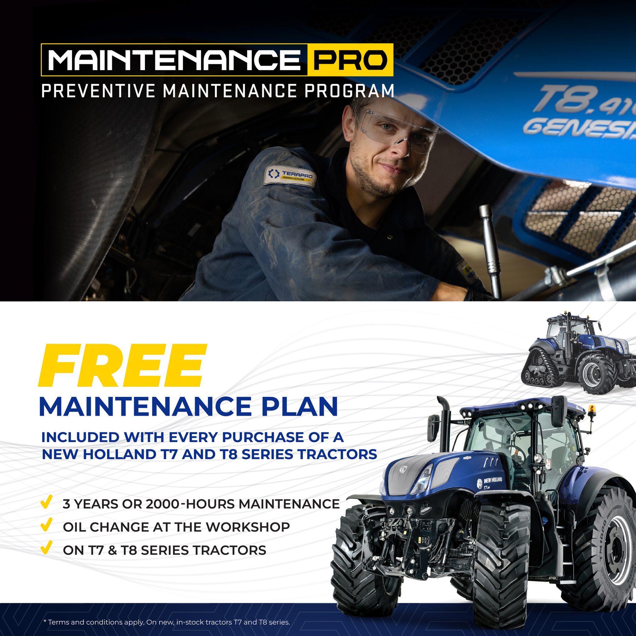 Maintenance Packages And Promotions | Terapro Agriculture
