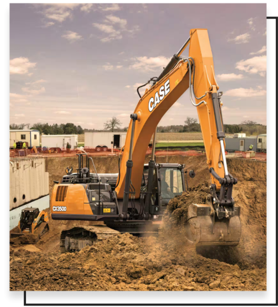 Excavator Equipment And Tools For Heavy Work | Case | Terapro