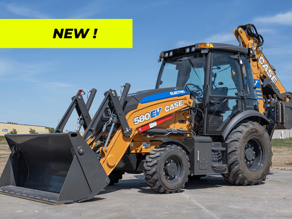 580EV ELECTRIC BACKHOE LOADER | CASE Construction | Terapro